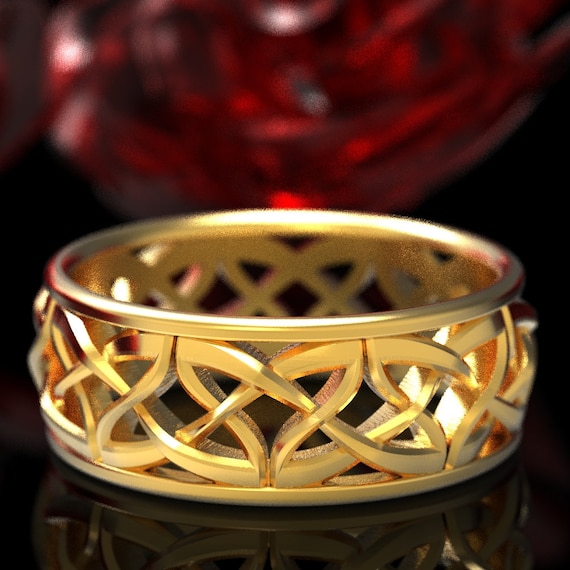 Gold Celtic Rings - CelticEternity
