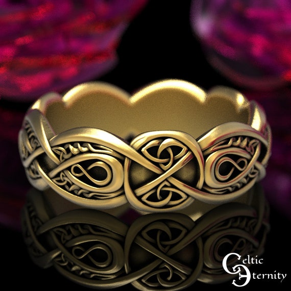 Gold Celtic Rings - CelticEternity