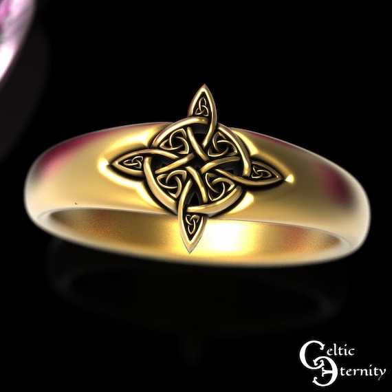 Gold Celtic Rings - CelticEternity