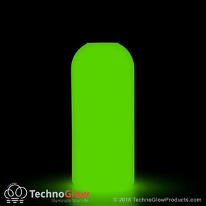 Glow in the Dark Paint, Bright Neon Yellow - UV Reactive Luminescent ...