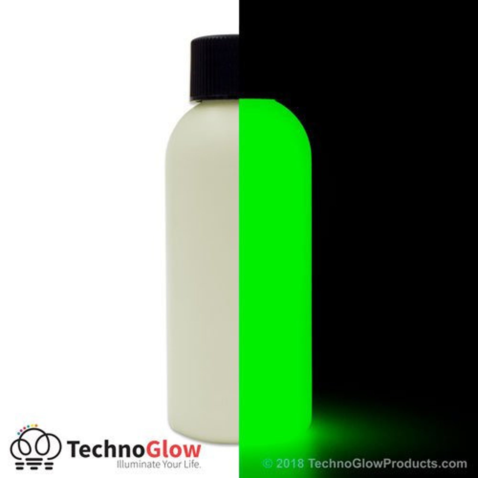 Glow in the Dark Paint, Bright Green UV Reactive Luminescent Paint - Etsy