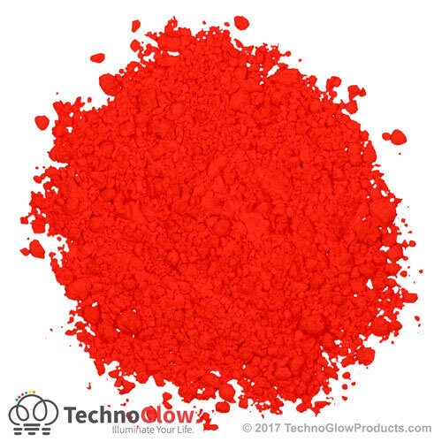 Fluorescent Powder ROCKET RED UV Reactive Powder / Pigment - Etsy