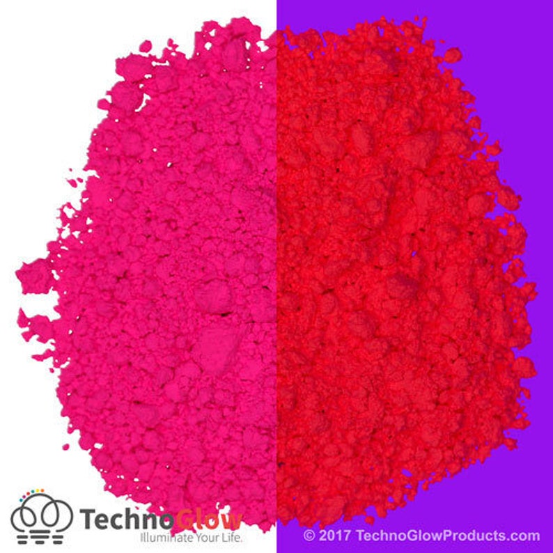 Fluorescent Powder MAGENTA UV Reactive Powder / Pigment - Etsy