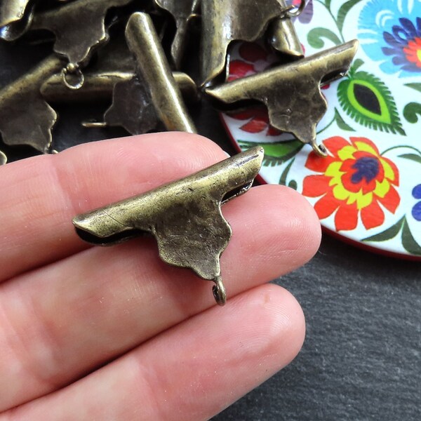 Bronze Necklace Bail - Etsy