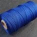 100m Royal Blue Knotting Cord, Macrame Parachute Cord, Nylon Beading ...