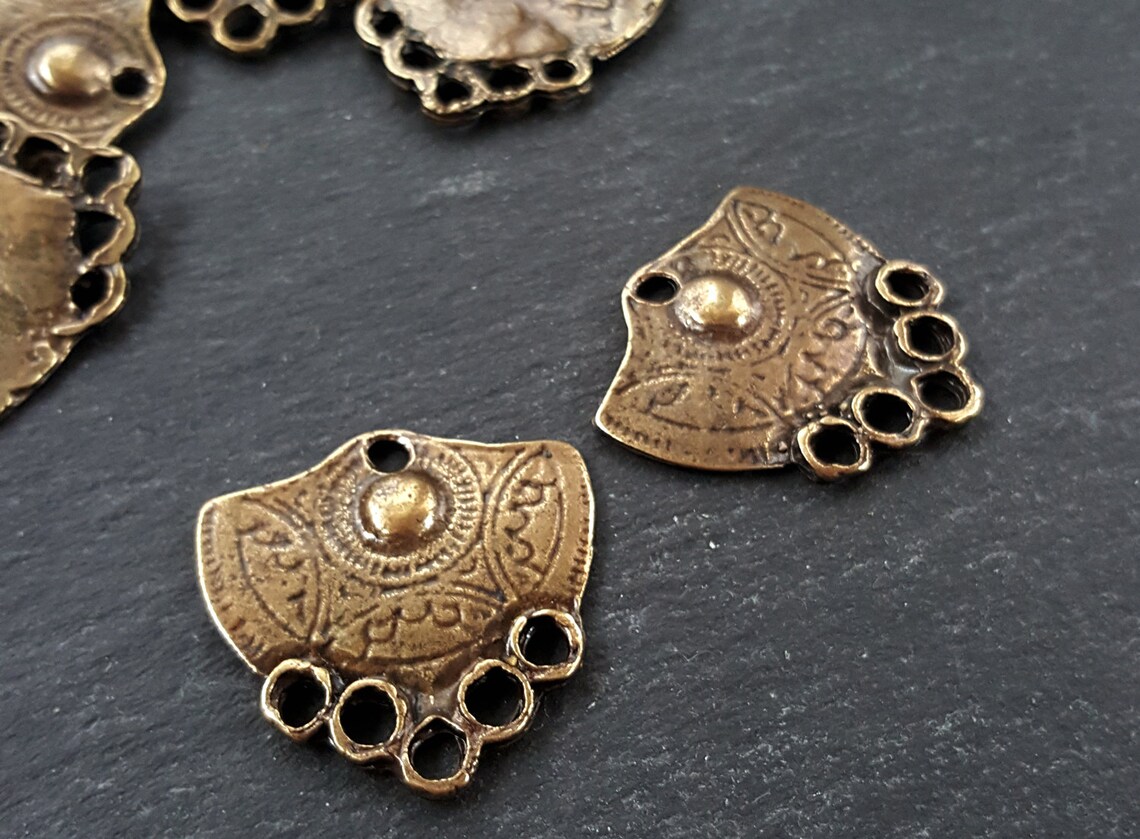 Ethnic Style Multi Strand Link Connector Necklace Finish | Etsy