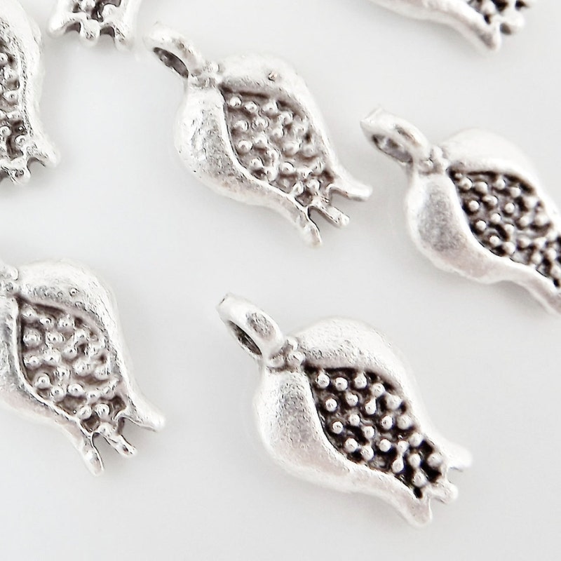 Pomegranate Charm - Etsy