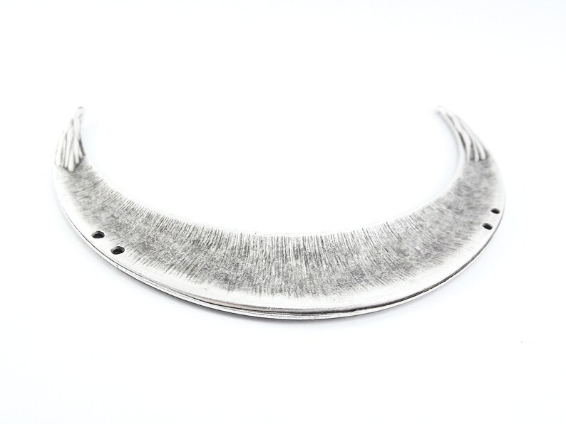 Folk Art Pattern Necklace Focal Collar Pendant Connector | Etsy