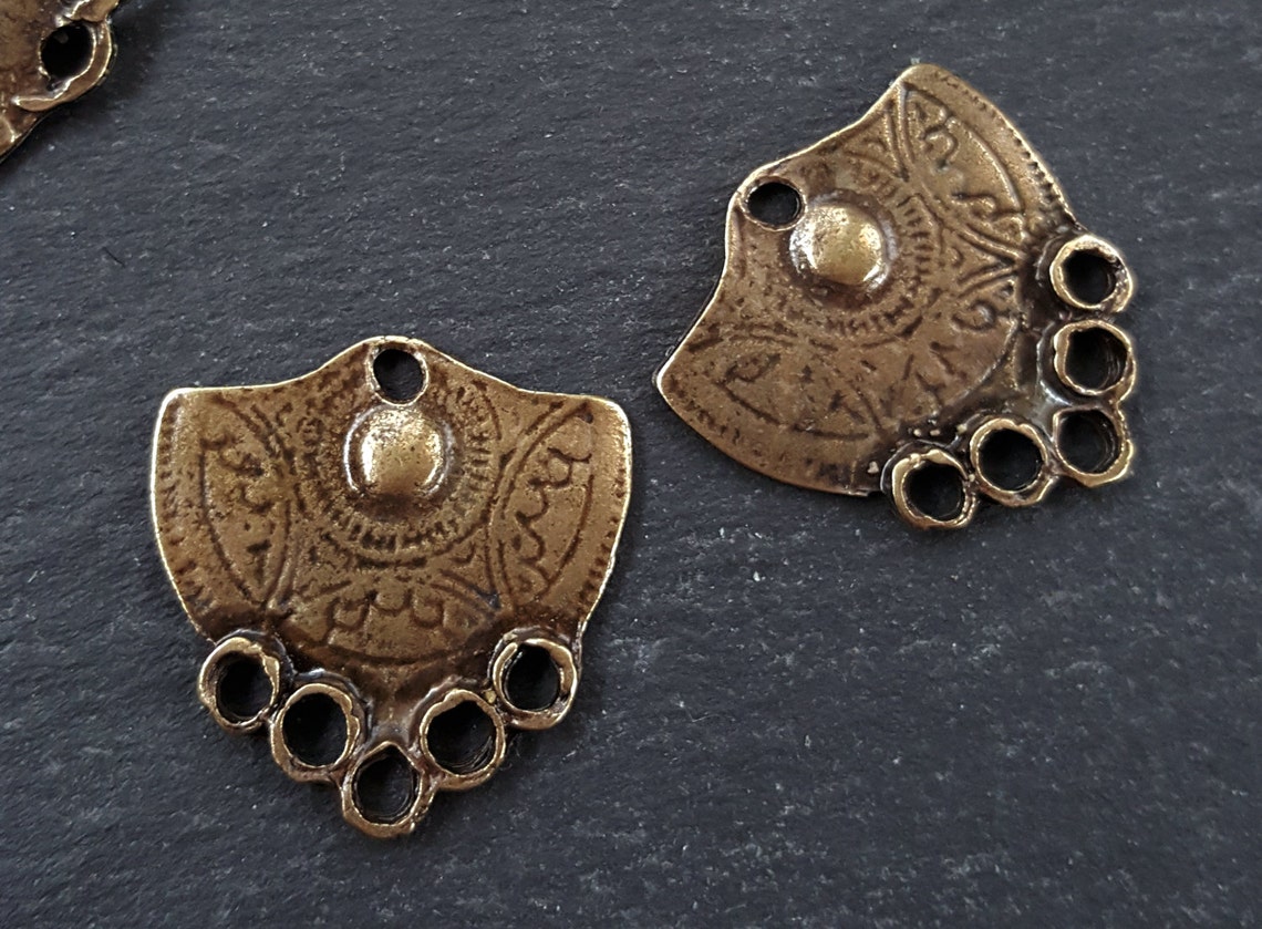 Ethnic Style Multi Strand Link Connector Necklace Finish | Etsy