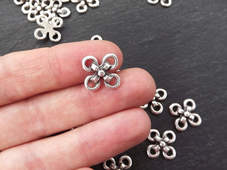 Clover Four Loop Connector Component Ethnic Tribal Jewelry | Etsy