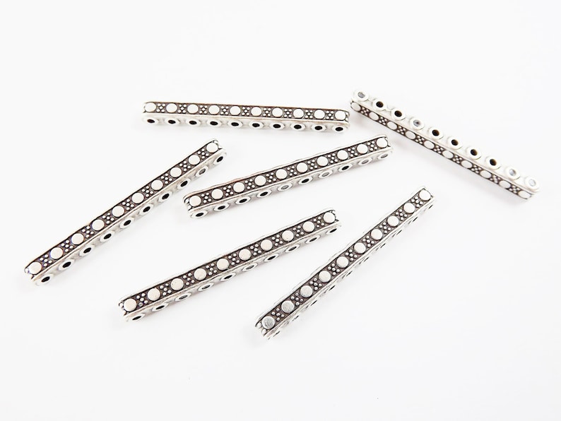 Ten Hole Dotted Strand Separator Spacer Bar Connector 10 - Etsy