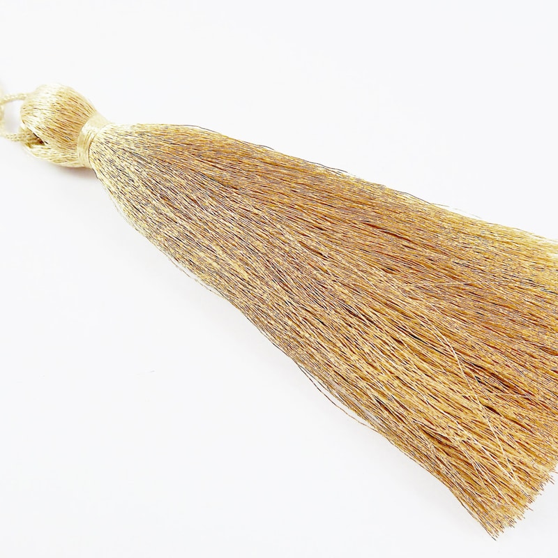 Metallic Tassels - Etsy