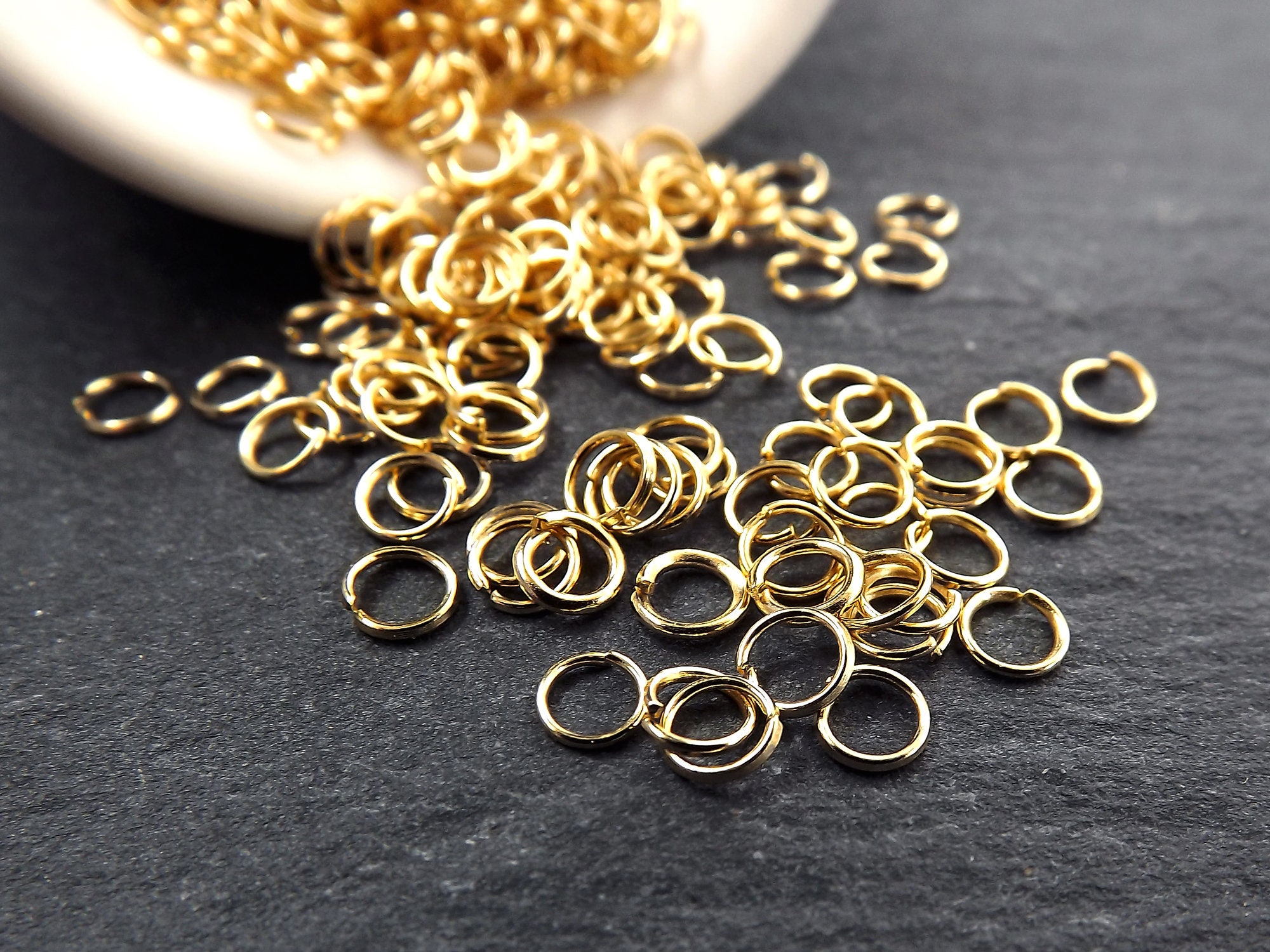 4mm Gold Jump Rings | funpennsylvania.com