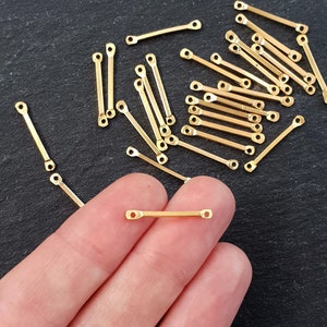 Gold Bar Connector, Thin Bar Connectors, Gold Connectors, Stick Link ...
