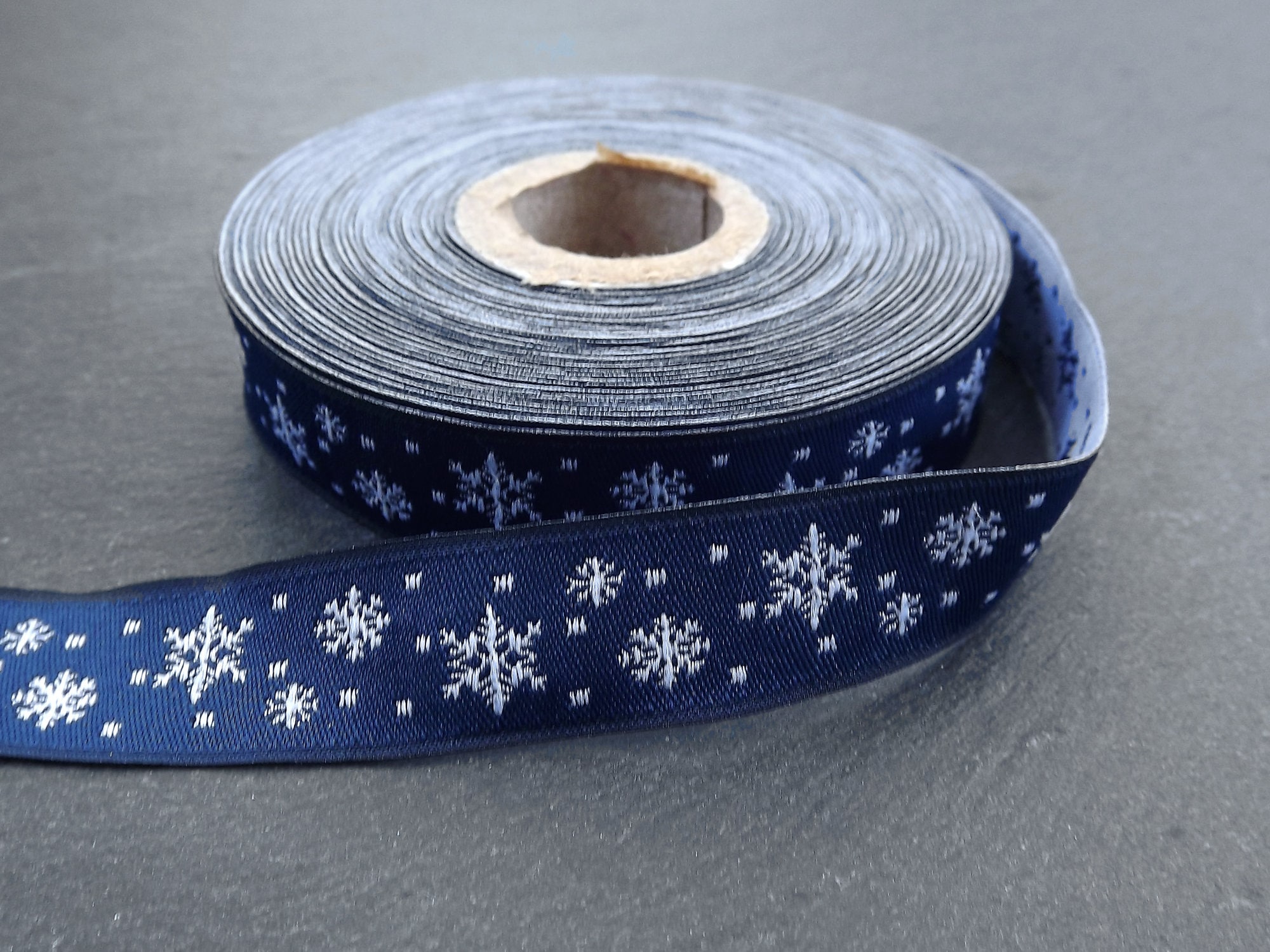 Blue Christmas Ribbon