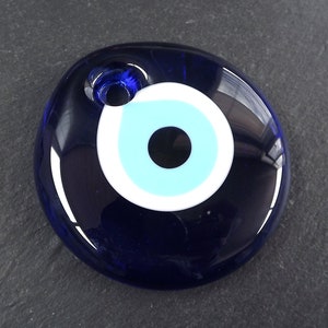 Blue Evil Eye, Glass Evil Eye Bead, Evil Eye Wall Hanging, Evil Eye ...