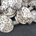 Hammered Dimple Disc Pendant Ethnic Tribal Round Matte Antique Silver ...