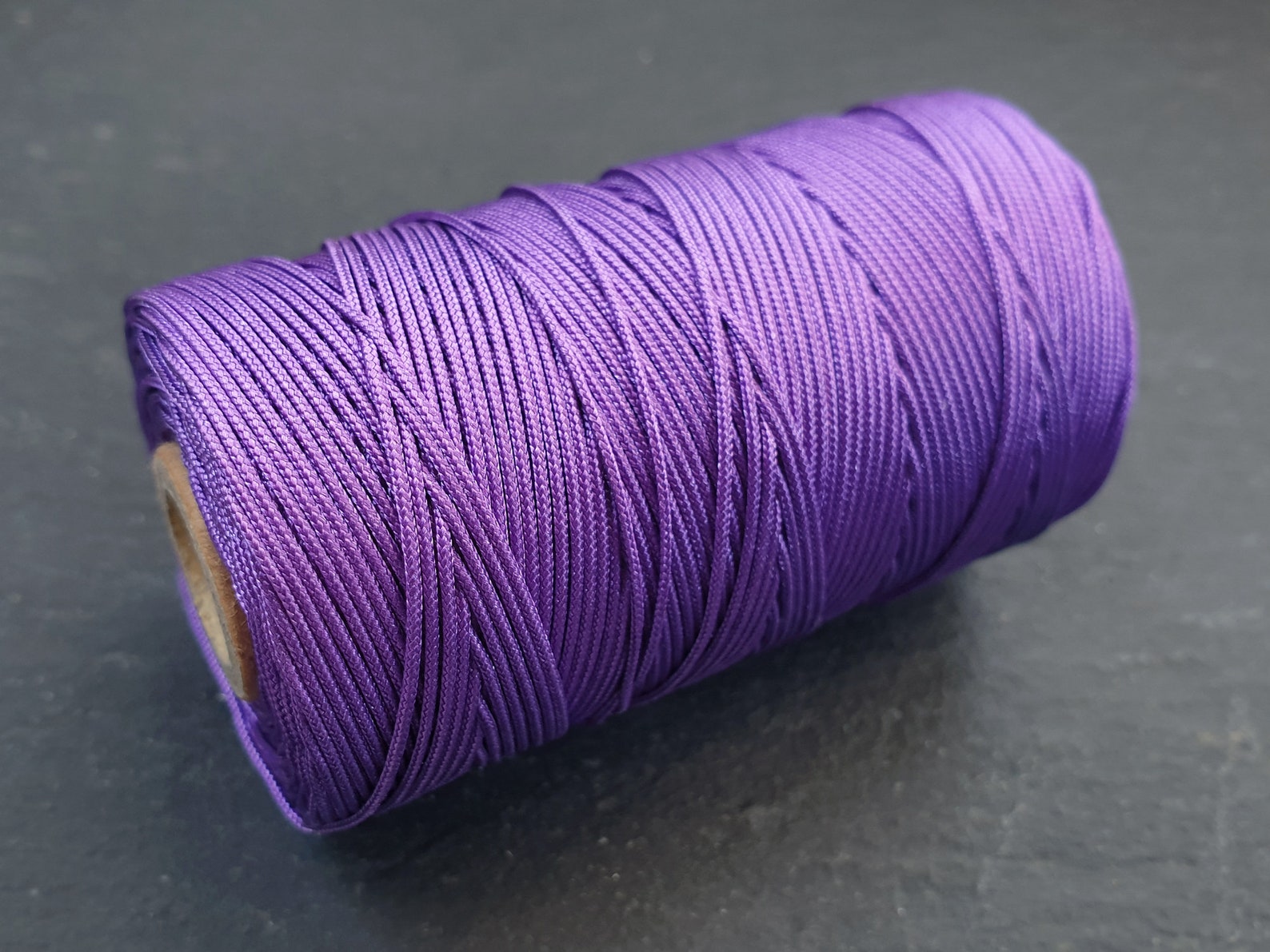100m Purple Knotting Cord, Macrame Parachute Cord, Nylon Beading Knot ...