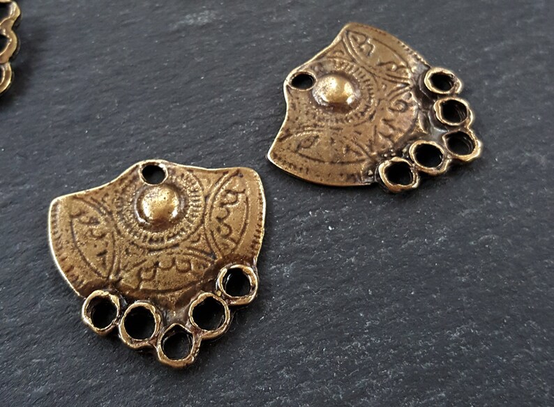 Ethnic Style Multi Strand Link Connector Necklace Finish | Etsy