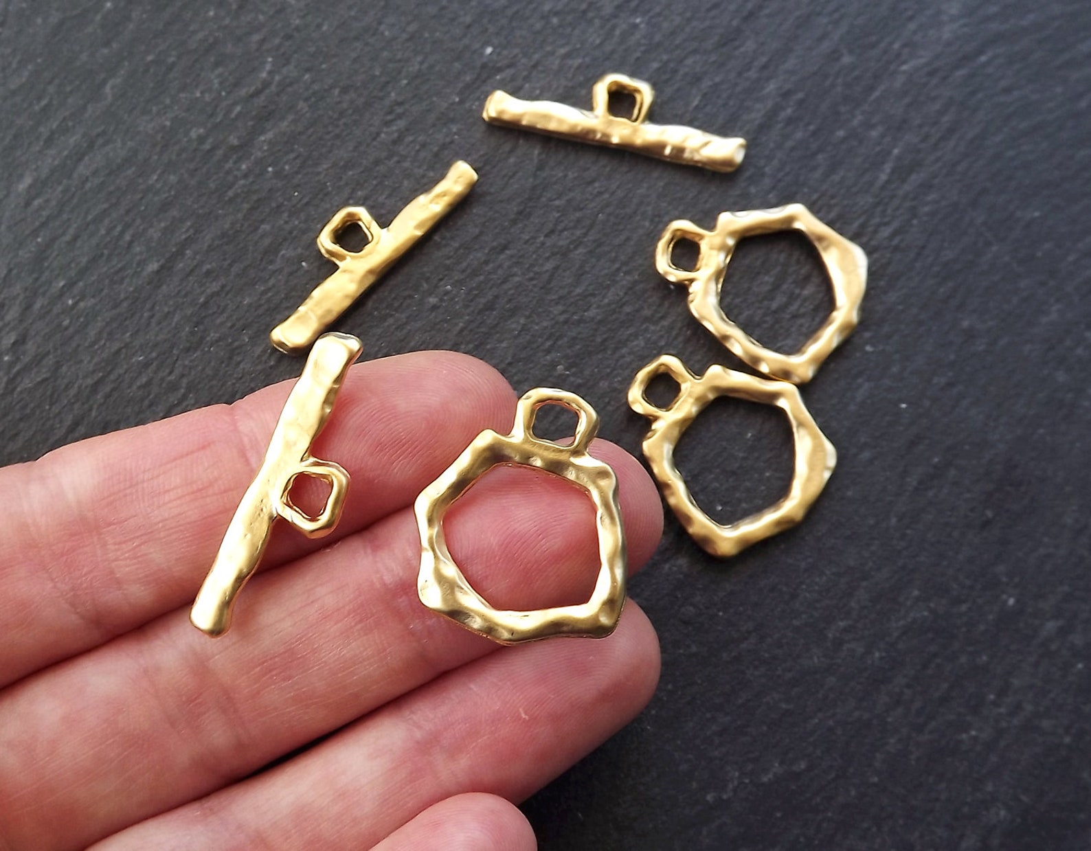 Organic Toggle Clasps T Bar Clasps T Bar Gold Toggle - Etsy