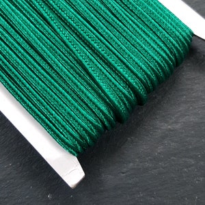 Emerald Green Soutache Cord Twisted Trim Rayon Braid Gimp - Etsy