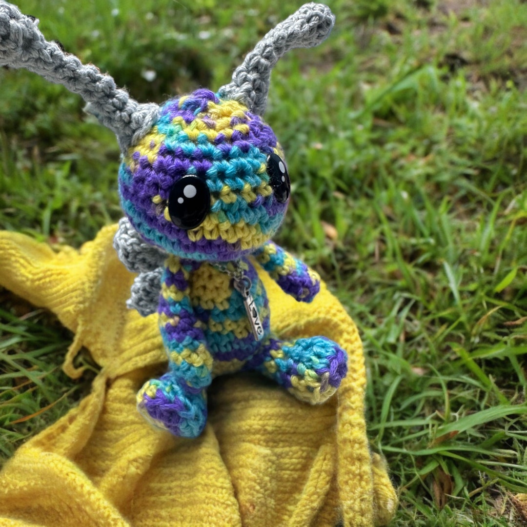 Sitting Butterfly Impkin Crocheted Pal - Etsy