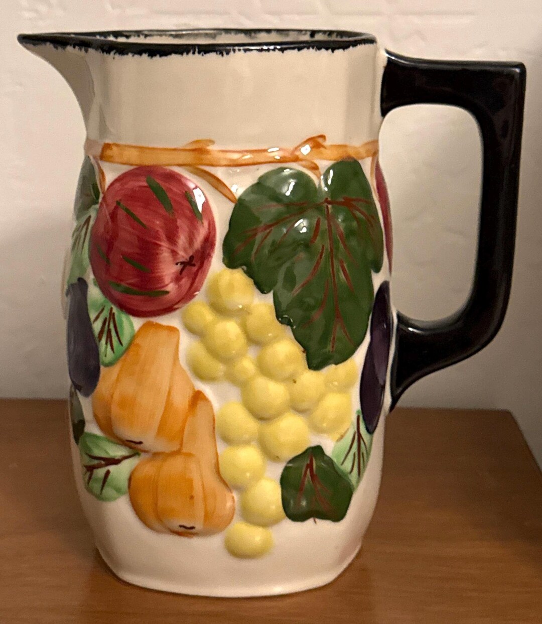 1940's Blue Ridge Fruit Pitcher by Southern Potteries - Etsy