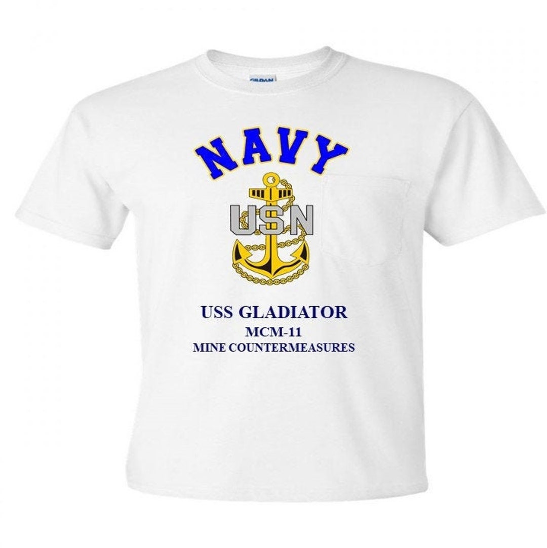 USS Gladiator MCM-11 Mine Countermeasures anchor - Etsy