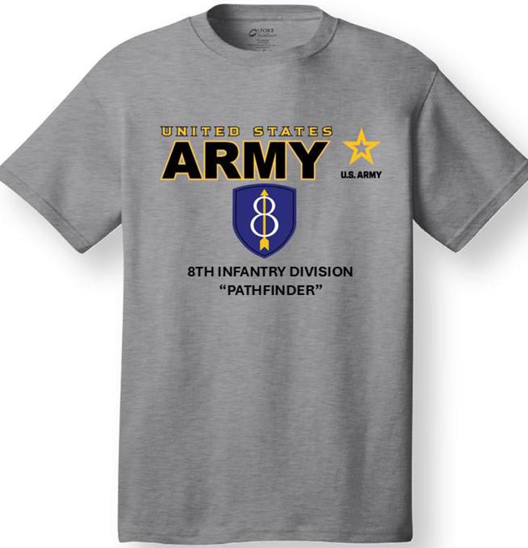 8th Infantry Division* Pathfinder* Emblem* Shirt. These Shirt Are ...