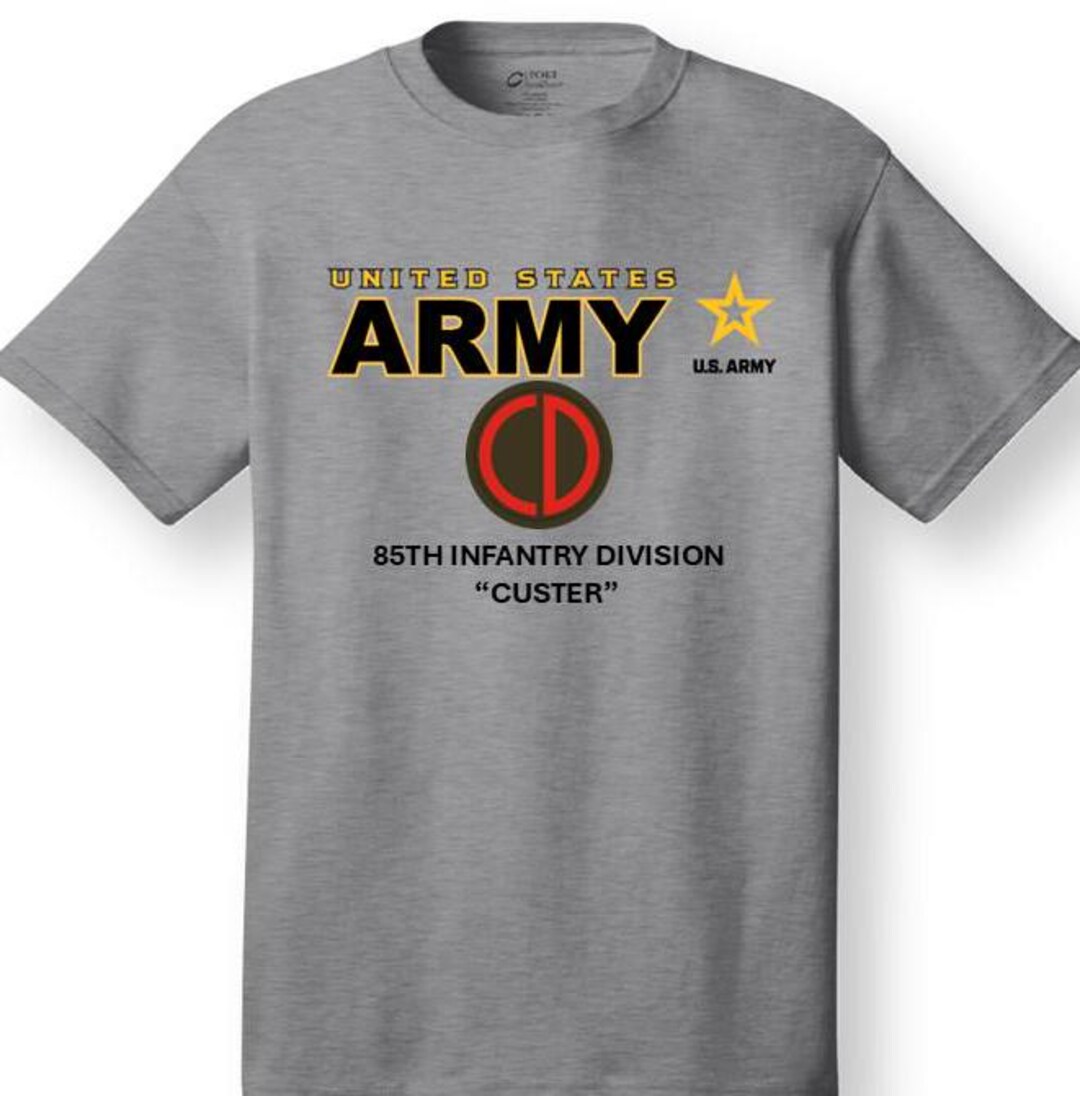 85th Infantry Division* Custer * Emblem* Shirt. These Shirt Are ...