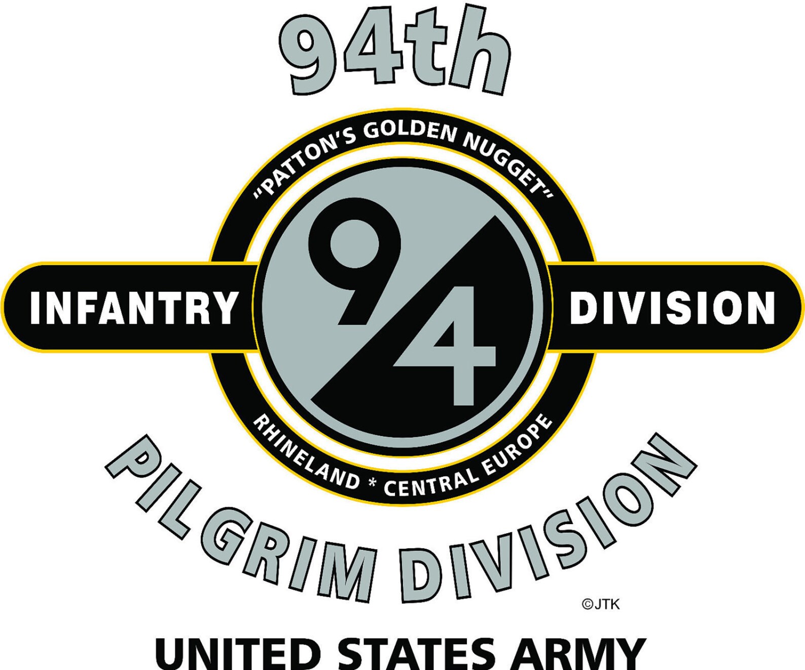 94th Infantry Division-pilgrim Division-united States Army - Etsy