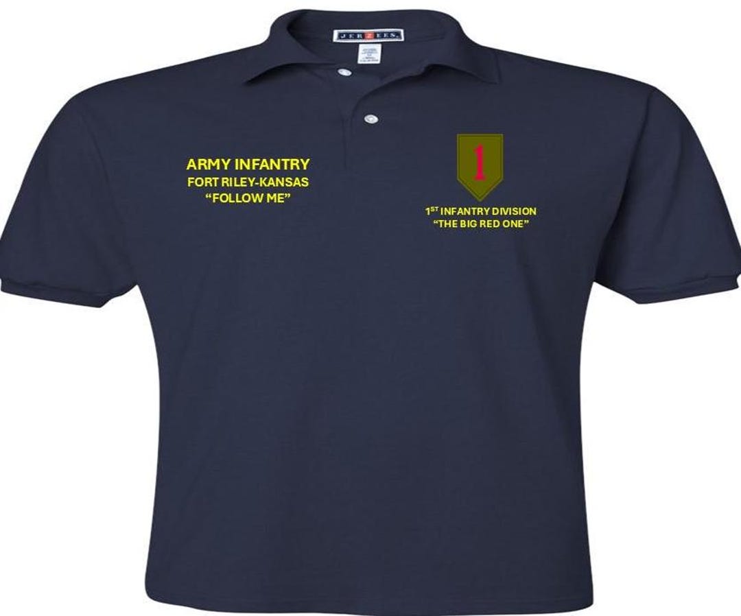 1st Infantry Division* the Big Red One* Army Infantry Fort Riley-kansas ...