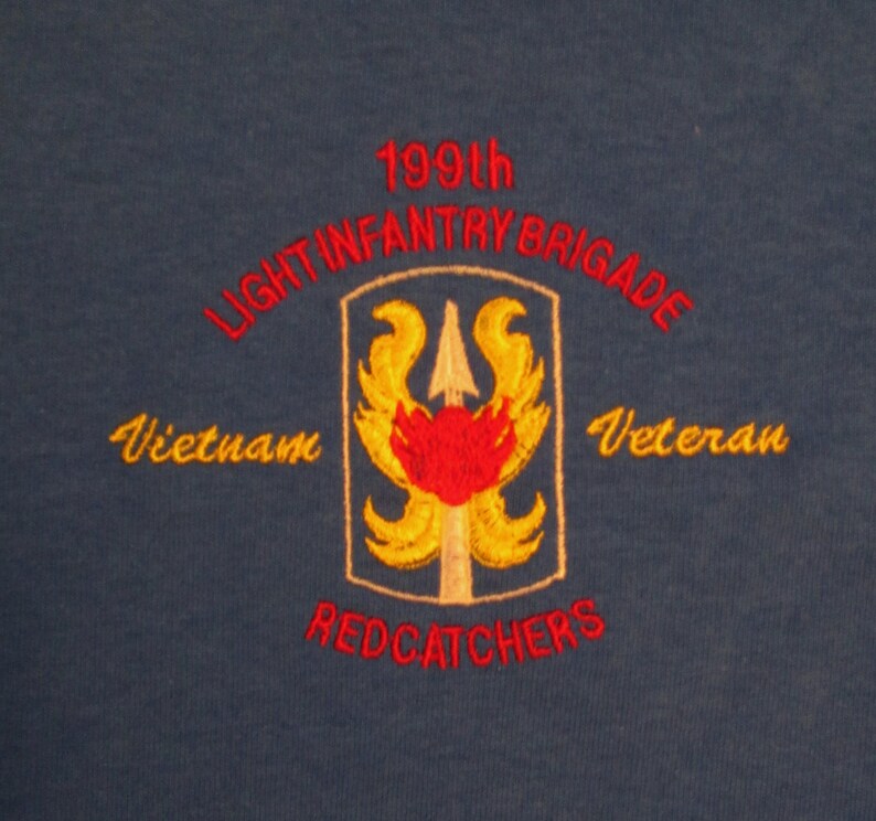 199th Light Infantry Brigade Vietnam Veteran Redcatchers | Etsy