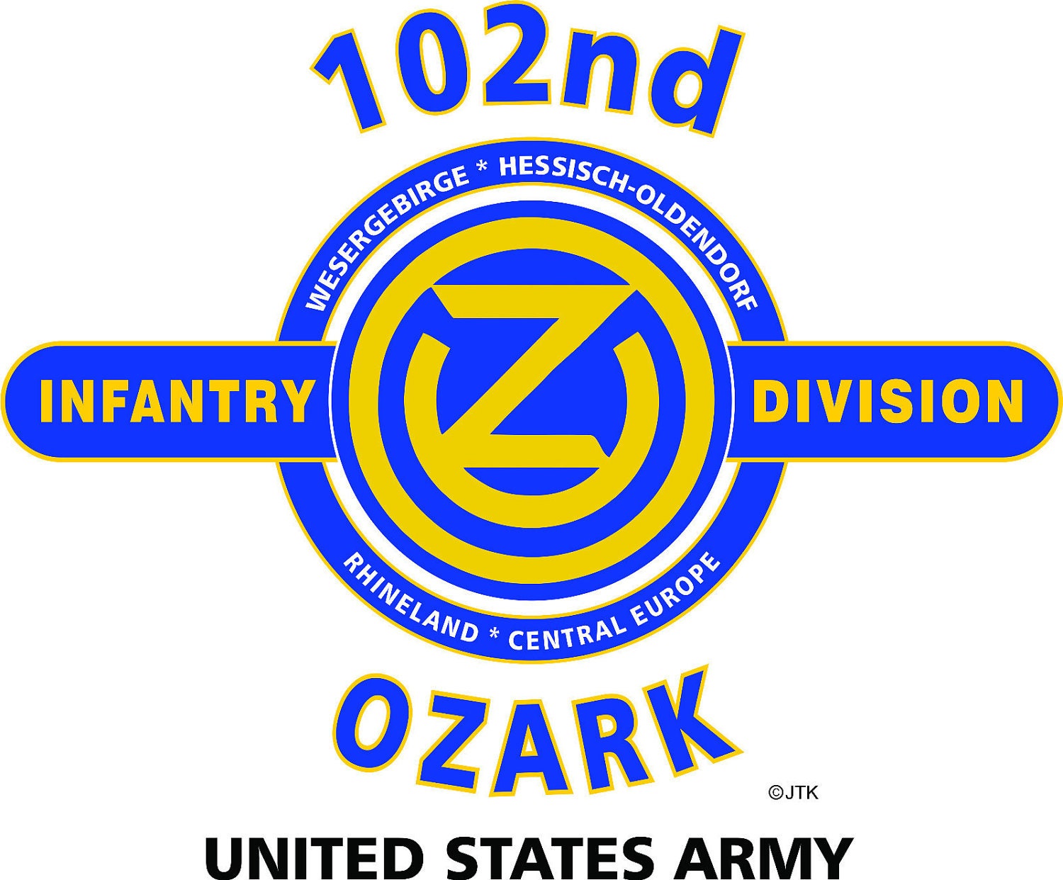 102nd Infantry Division-ozark Division-united States Army - Etsy