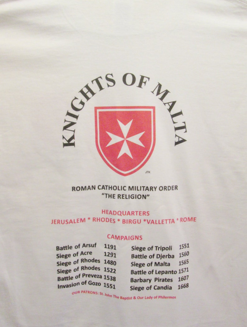 The Knights of Malta Roman Catholic Military Order Red - Etsy
