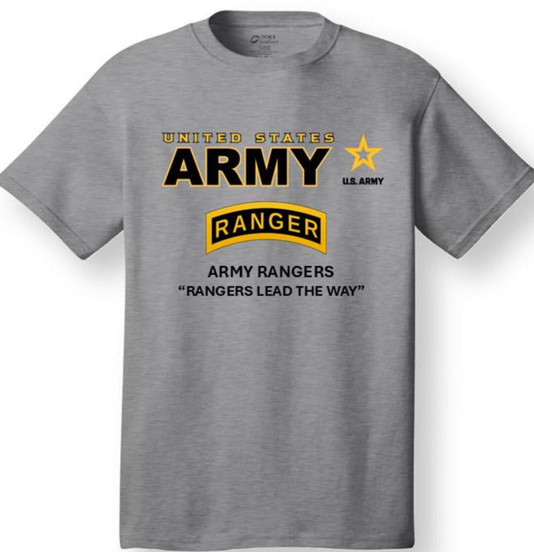 RANGER TAB *army Rangers* Rangers Lead the Way * Emblem* Shirt. These ...