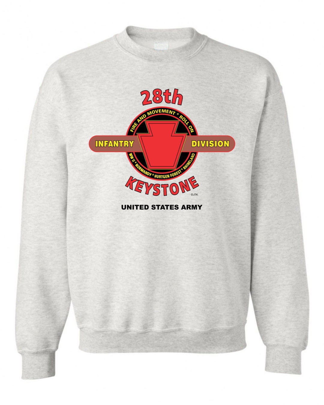 28th Infantry Division keystone Battle & Campaign - Etsy