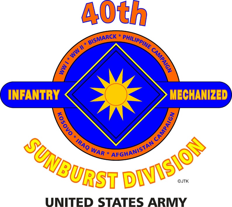 45th Infantry Division-thunderbird Division-united States Army - Etsy