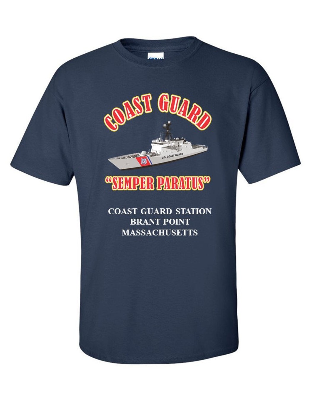 Coast Guard Station Brant Point-massachusetts semper Paratus Vinyl ...