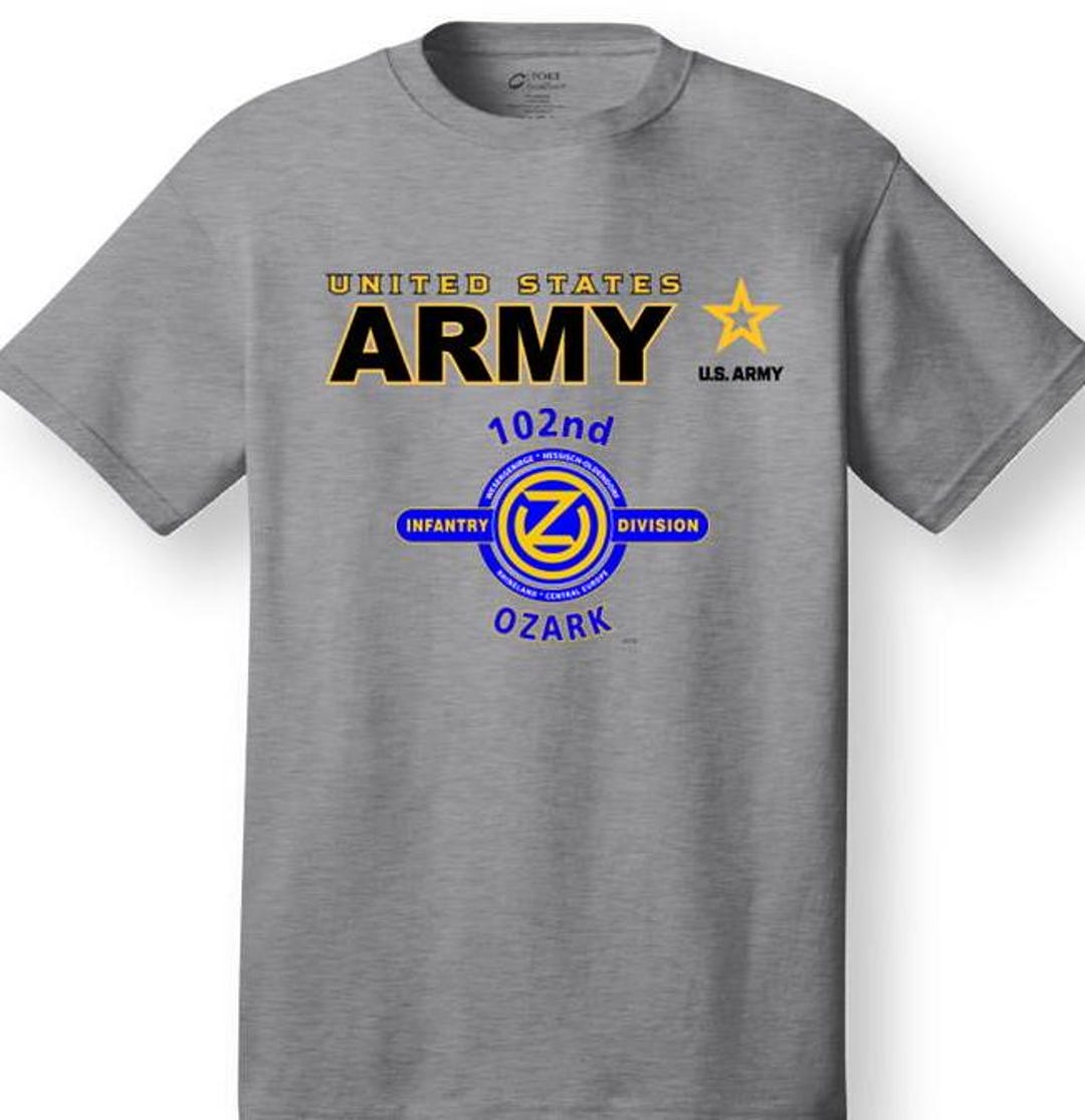 102nd Infantry Division* OZARK * Emblem* Shirt. These Shirt Are ...