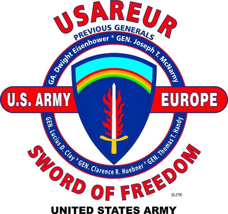 United States Army Europeusareur sword of Freedom - Etsy
