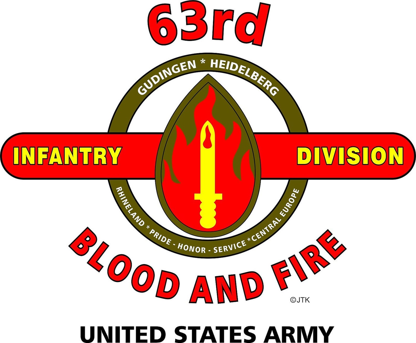 93rd Infantry Division-the Blue Helmets Division United States - Etsy