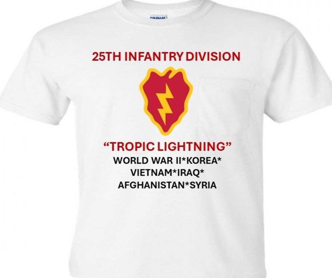 25th Infantry Division* Tropic Lightning * World War Ii*korea*vietnam ...