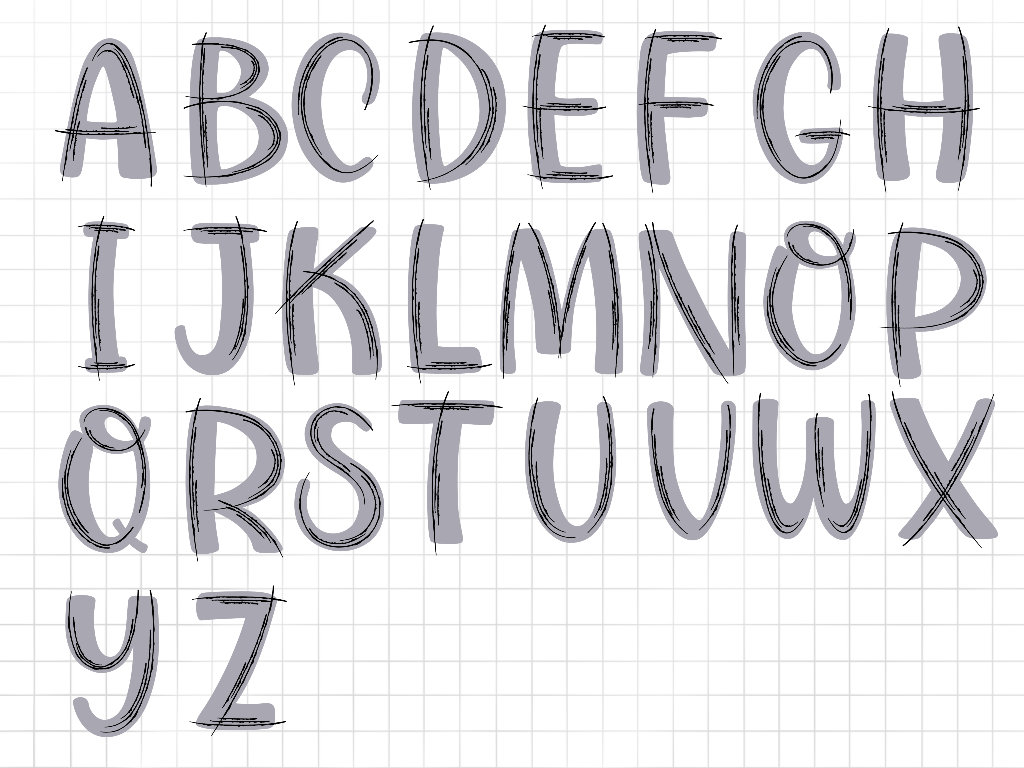 Pastel Scribble Font, Doodle Alphabet PNG Clipart (digital Download) - Etsy