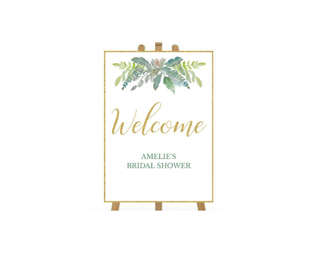 Welcome Sign Printable Welcome Signage Party Printable - Etsy