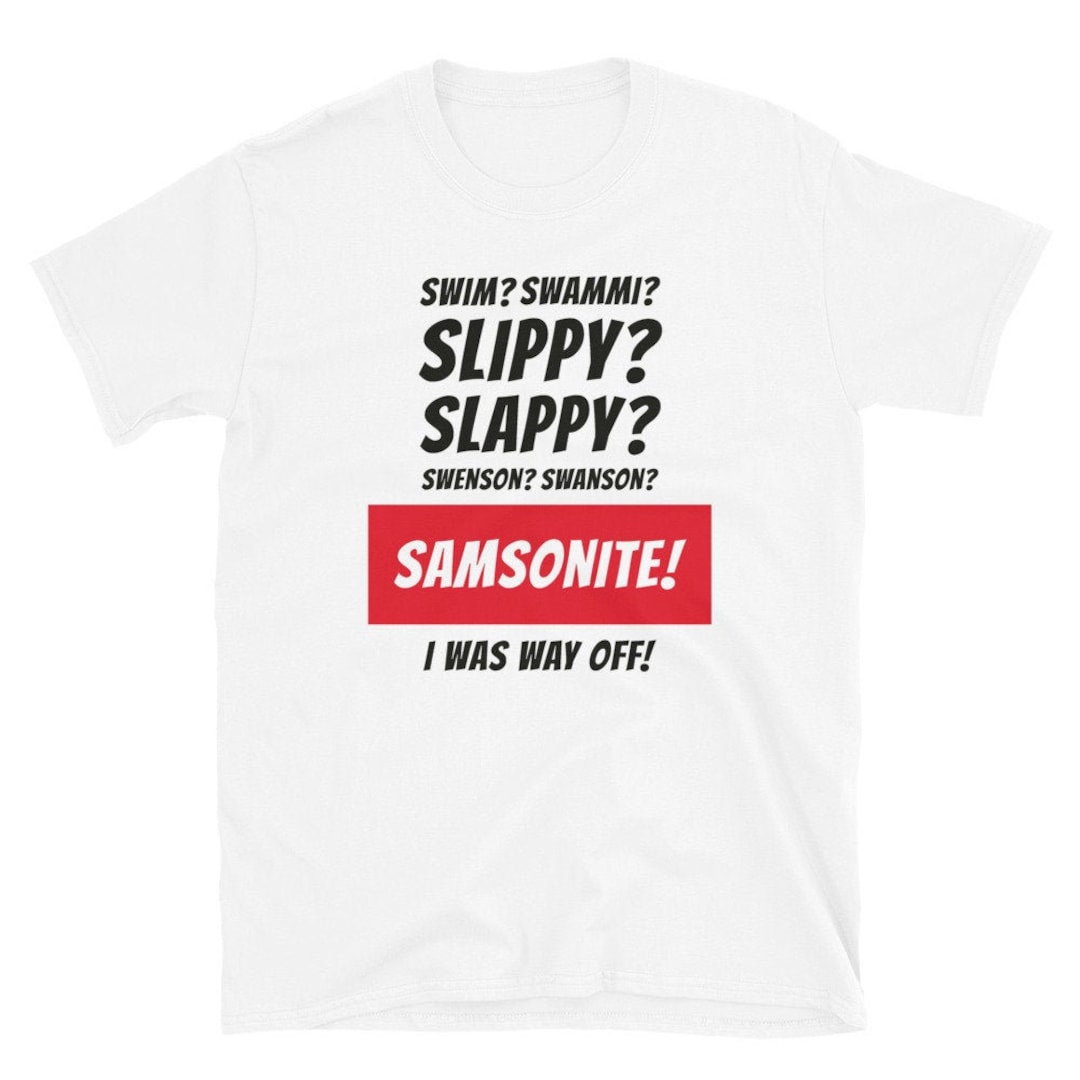 Dumb & Dumber Quote "swim? Swammi? Slippy? Slappy? Swenson? Swanson ...