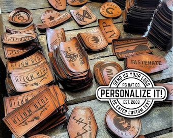 Custom Leather Logo | Etsy