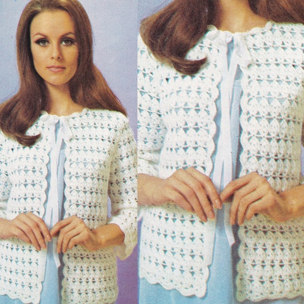 Bed Jacket Pattern - Etsy