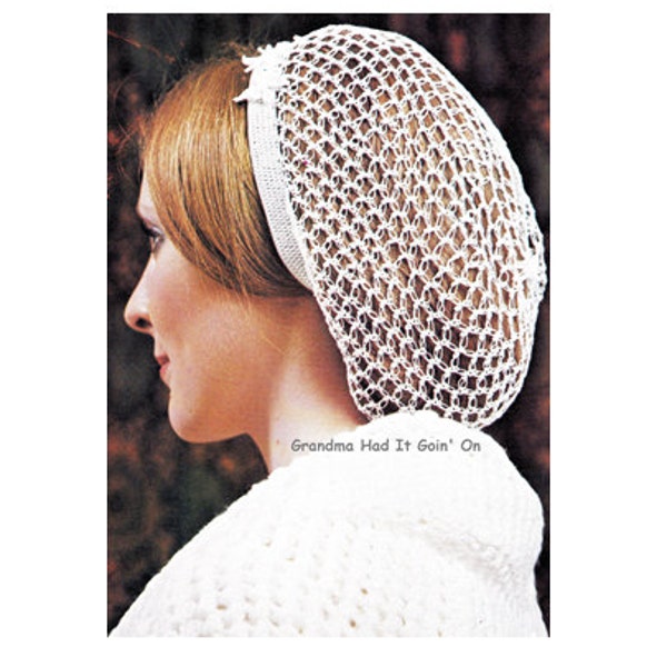 Hair Snood - Etsy