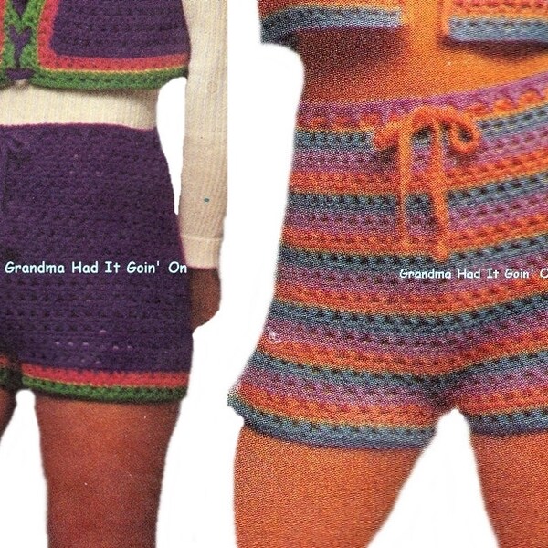 Hip Hugger Shorts - Etsy